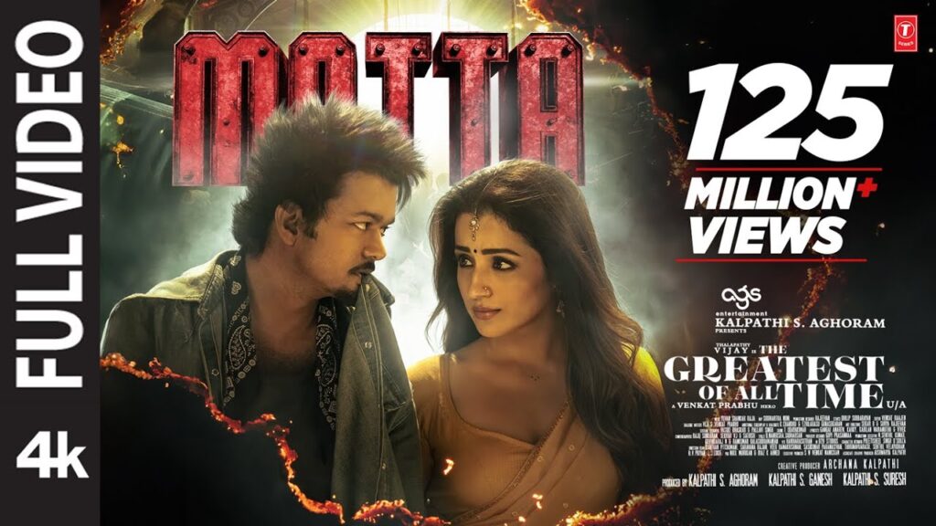 Matta Song Lyrics (Tamil) - The Greatest Of All Time Movie - Super Cine ...